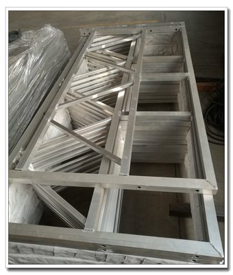 Galvanized steel ZLP800 modular suspended platform for building maintenance supplier