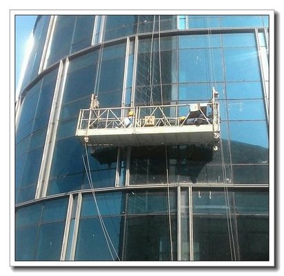 Painting steel ZLP630 safety working facade cleaning gondola for cleaning supplier