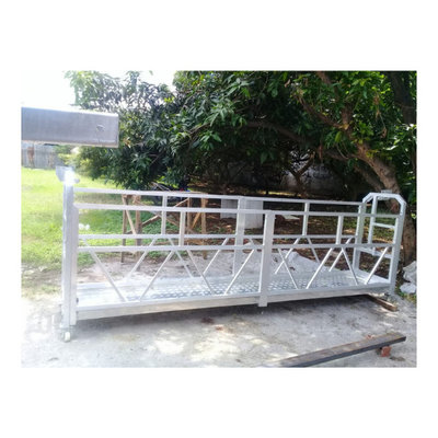 Galvanized steel 6 meters ZLP630 working platform gondola for cleaning supplier