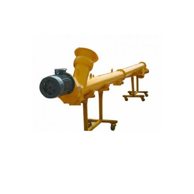 Cement plant used carbon steel vertical 219mm screw conveyor for concrete mixing supplier