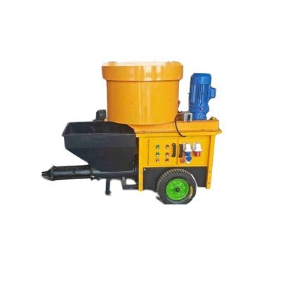 Easy operation single phase cement mortar sprayer machine in India for wall plastering supplier