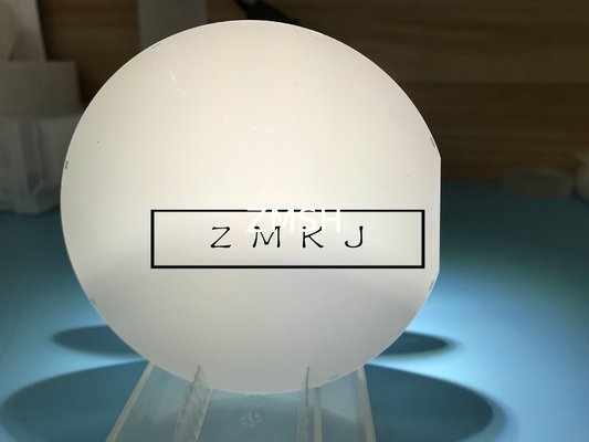 6inch dia150mm Al2O3 crystal Sapphire C-axis substrates for epi-ready carrier