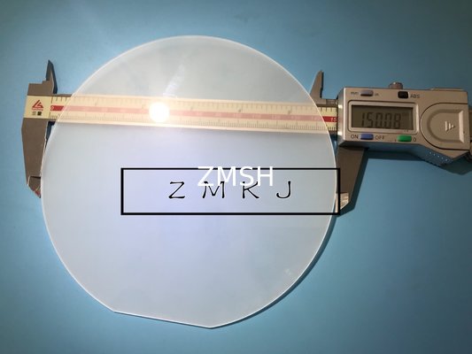 6inch dia150mm Al2O3 crystal Sapphire C-axis substrates for epi-ready carrier