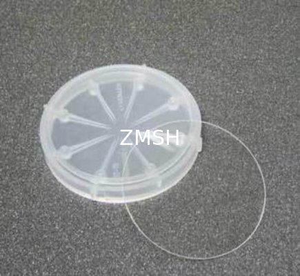 Thickness 0.1mm 100um 2INCH dia 50.8mm sapphire wafers for epi-ready by C-axis