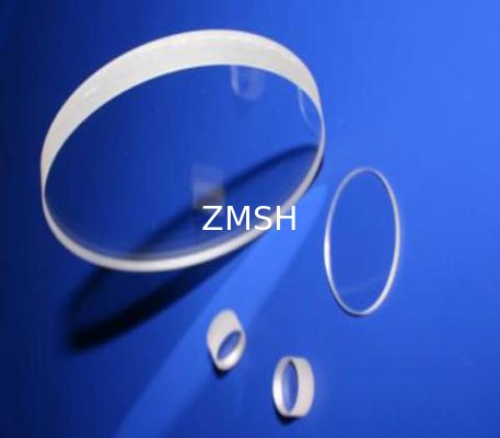 DSP double side polished Sapphire crystal C-axis optical window glass lens by customized size