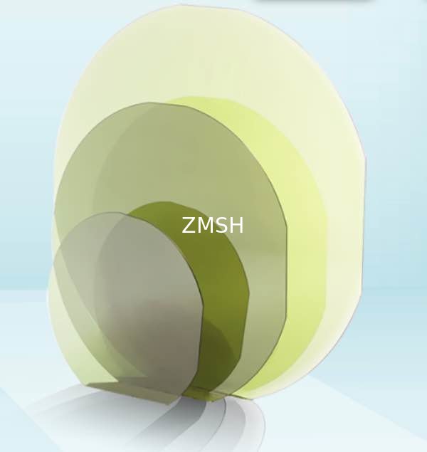 4inch Dia100mm Silicon Carbide crystal Wafer sic substrates by 4H-N type