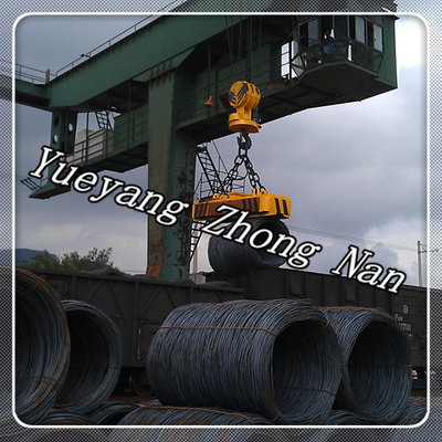 Electric Magnet for Handling High Temperature Steel Bars MW22-15095L/G