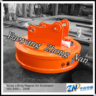 Excavator Magnet for High Temperature Steel Scraps EMW-165L