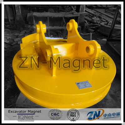 1800mm Scrap Electromagnet for Excavator Installation