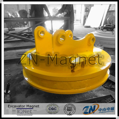 1800mm Scrap Electromagnet for Excavator Installation