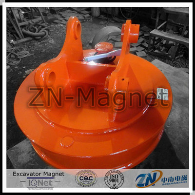 1300kg Capacity Scrap Electromagnet for Excavator Installation