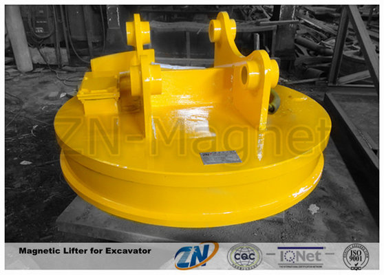 1500mm Diameter Circular Magnetic Lifter for Excavator Installation