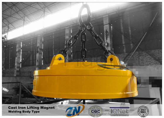 Circular Lifting Electromagnet for Steel Scrap Lifting