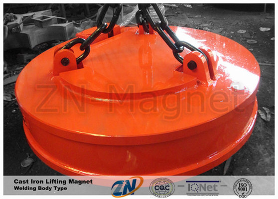 Circular Lifting Electromagnet for Steel Scrap Lifting
