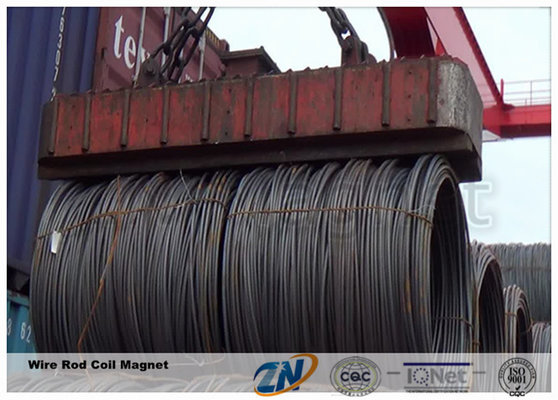 Rectangular Lifting Electromagnet for Wire Rod Coil