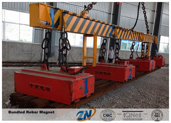 Rectangular Lifting Electromagnet for Bundled Re-bar