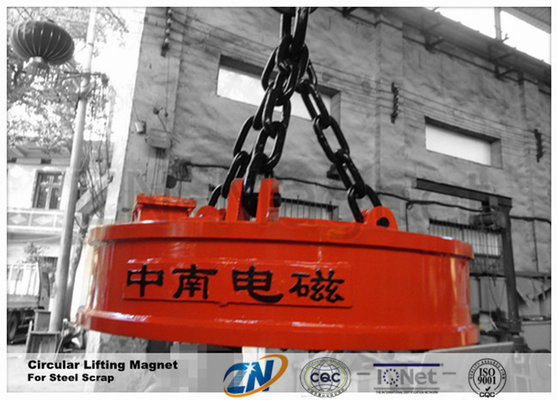 800 mm-dia Circular Scrap Lifting Electromagnet, Magnetic Lifter, lifting magnet