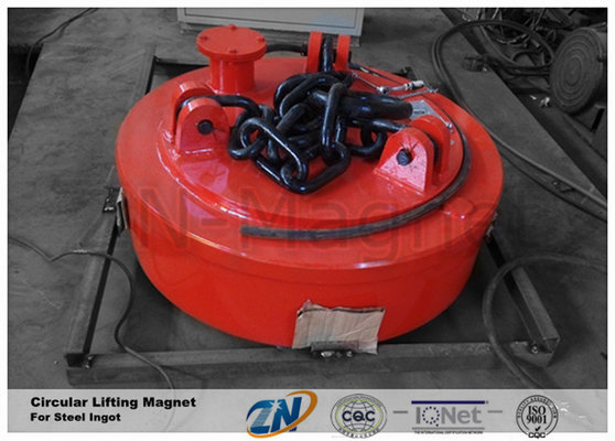 Steel Ingot Lifting Magnet, Magnetic Lifter with 1000kg lifting capacity  MW5-110L/1