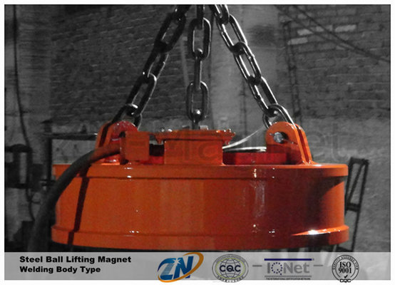 7500 kg Lifting Capacity Electro Magnetic Lifter for Steel Ball MW5-120L/1