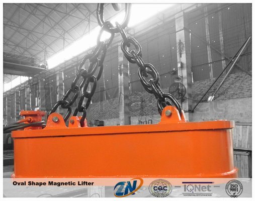Oval Shape Lifting Electromagnet for Material lifting from Narrow-shape Space MW61-220120L/1