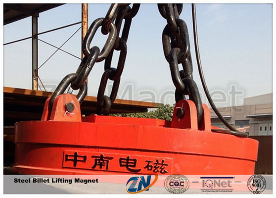 Circular Lifting Magnet for Steel Billet lifting with 18tons capacity  MW03-120L/1