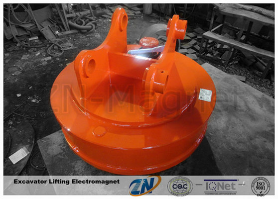 Circular Lifting Magnet for Excavator with 250kg Lifting Capacity for Steel Scrap EMW-90L