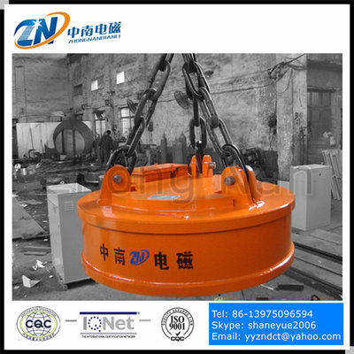 Electro Solenoid Magnets for High Temperature Steel Scraps MW5-70L/2