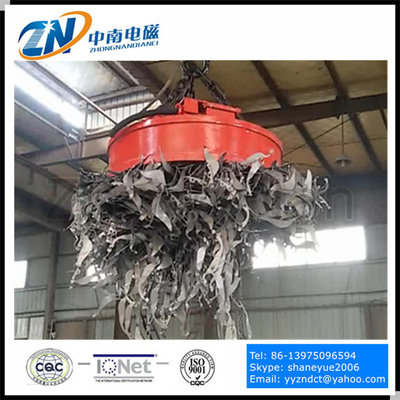 Circular Electromagnet for Lifting Scrap with 1000kg Lifting Capacity MW5-110L/1