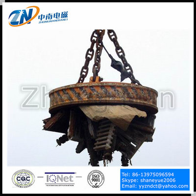 Circular Electromagnet for Lifting Scrap with 1000kg Lifting Capacity MW5-110L/1
