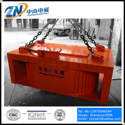 Hanging Rectangular Electromagnetic Separator for Conveyor Belt MC23