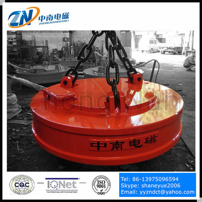 scraps electric lifting magnet for crane machinery MW5-150L/1