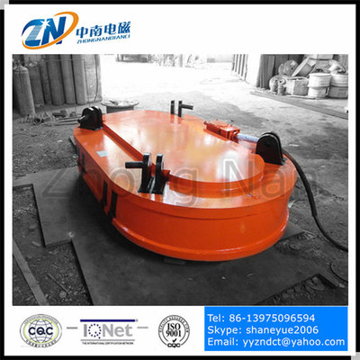 High Working Frequency Td-75% Scrap Iron Lifting Magnet for Narrow Space Operation MW61