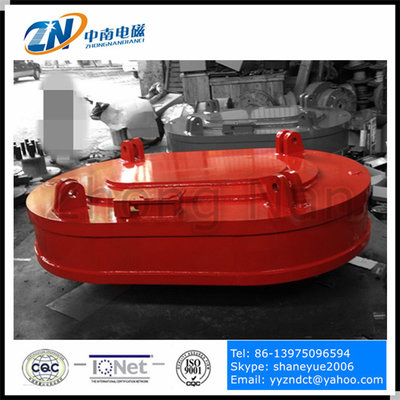 High Working Frequency Td-75% Scrap Iron Lifting Magnet for Narrow Space Operation MW61