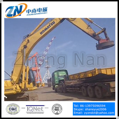 Lifting Electro Magnet for Steel Scrap suiting for Excavator EMW-120L/1