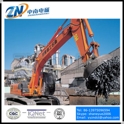 Lifting Electro Magnet for Steel Scrap suiting for Excavator EMW-120L/1