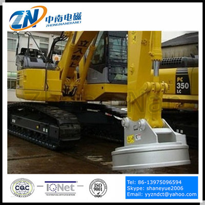 Lifting Electro Magnet for Steel Scrap suiting for Excavator EMW-120L/1