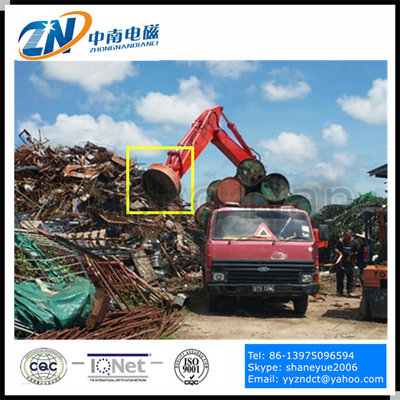 Lifting Electro Magnet for Steel Scrap suiting for Excavator EMW-120L/1