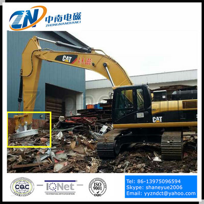Lifting Electro Magnet for Steel Scrap suiting for Excavator EMW-120L/1