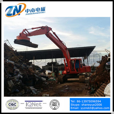 Lifting Electro Magnet for Steel Scrap suiting for Excavator EMW-120L/1