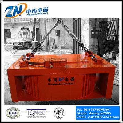 Hanging Self-discharging Rectangular Electromagnetic Separator for Conveyor Belt MC23-130140L