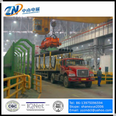 Rectangular Lifting Electromagnet for Round and Steel Pipe MW25-17085L/1