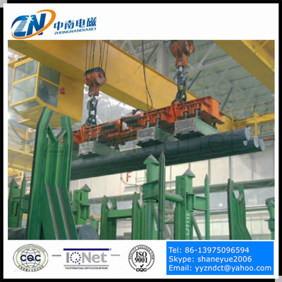 Rectangular Lifting Electro Magnet for Round and Steel Pipe MW25-17095L/1