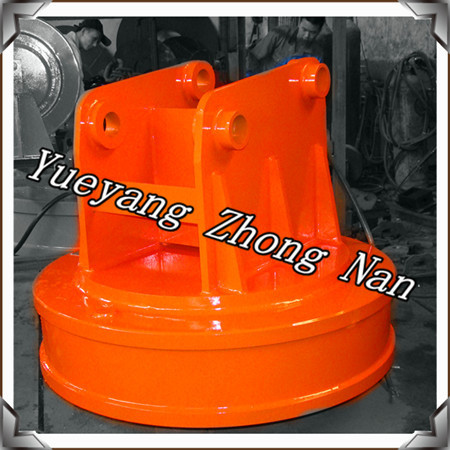 High Frequency Excavator Lifting Magnet for Normal Temperature Steel Scraps MW-130L/1-75W