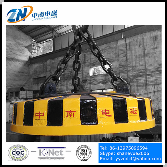 Circular Magnetic Lifter for Steel Scrap Lifting MW5