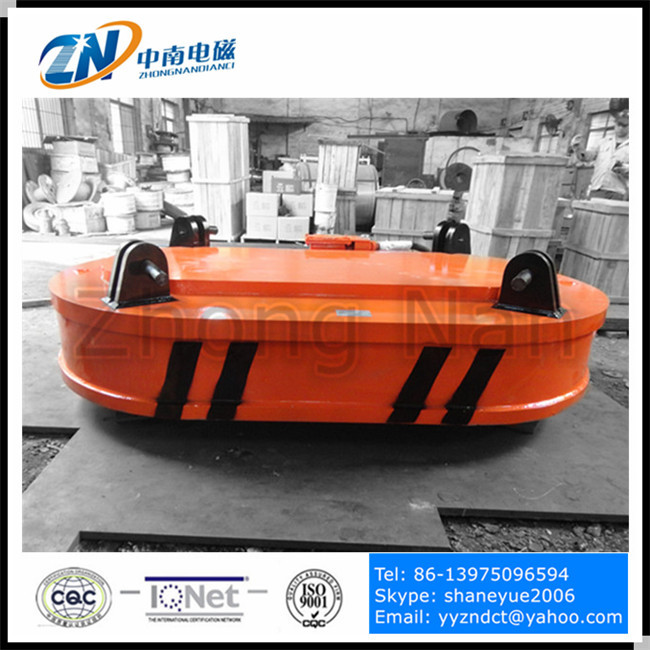 High Working Frequency Td-75% Scrap Iron Lifting Magnet for Narrow Space Operation MW61