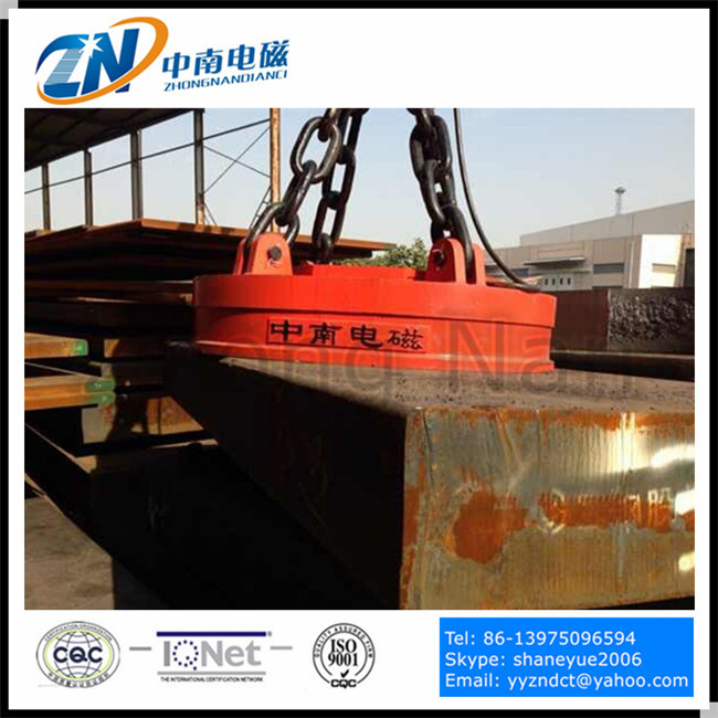 Dia-1600 mm Circular Lifting Electro Magnet for Steel Thick Plate Lifting MW03-160L/1
