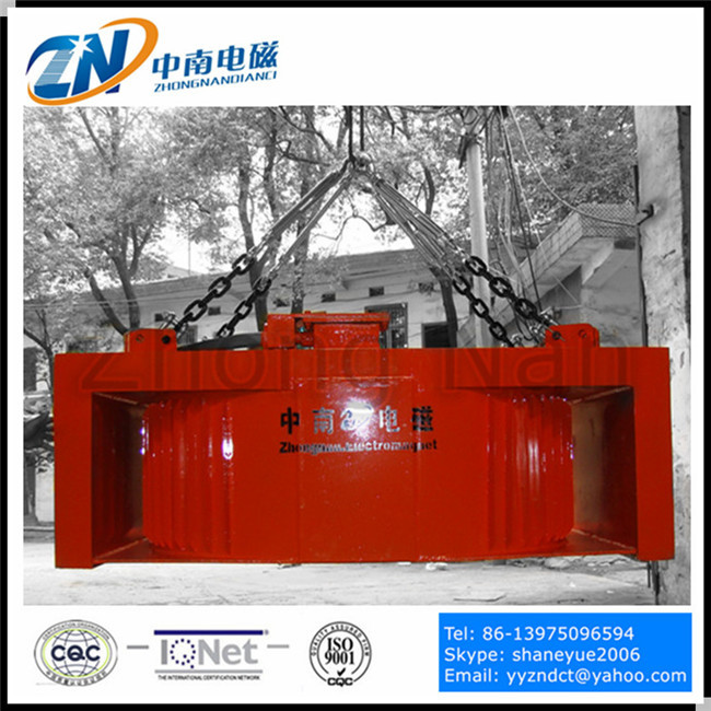 Hanging Rectangular Electromagnetic Separator for Conveyor Belt MC23-5035L