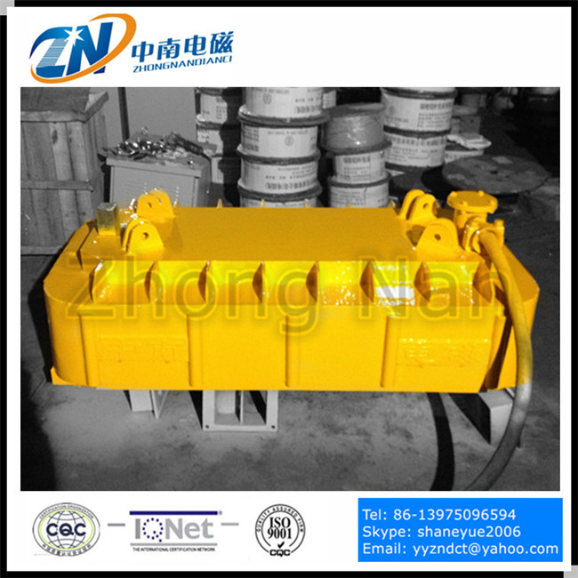 Rectangular Lifting Electromagnet with Special Magnetic Pole for Wire Coil Rod MW19-34072L/1