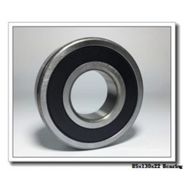 85 mm x 130 mm x 22 mm NTN 7017C angular contact ball bearings
