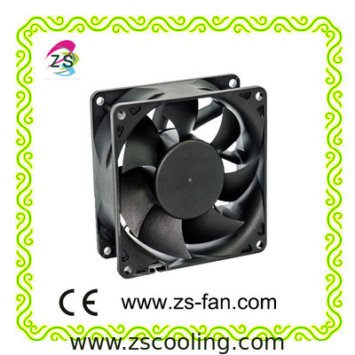 Square Panel Fan 80x80x38mm High Power cooling Fan with CE/UL certificate